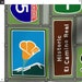 Highways Fabric California Road Signs Patchwork by - Etsy