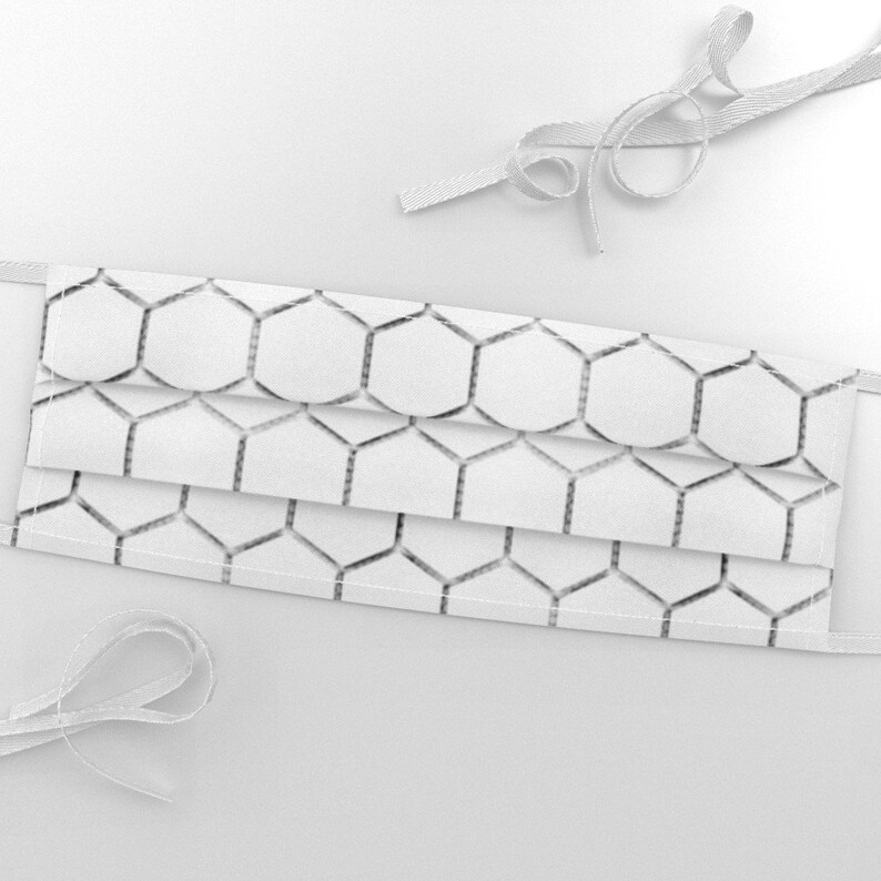 Chicken Wire Fabric Hex Tile by Littlerhodydesign Chicken - Etsy