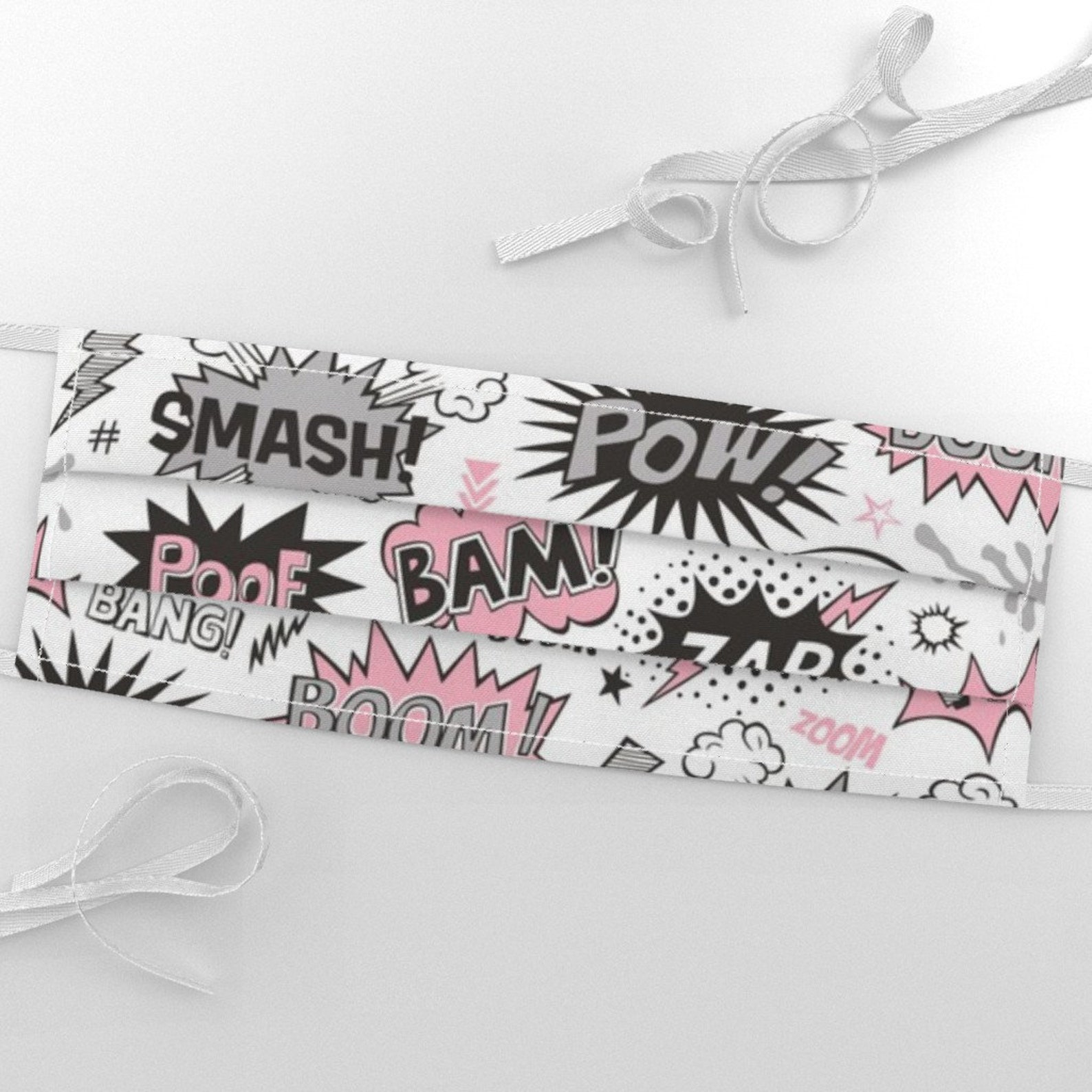 Comic Book Fabric Superhero Comic Pop Art Speech Bubbles | Etsy