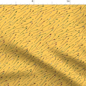 Arrow Fabric Arrows Rain by Caleb Luke Lin Arrow Tribal | Etsy