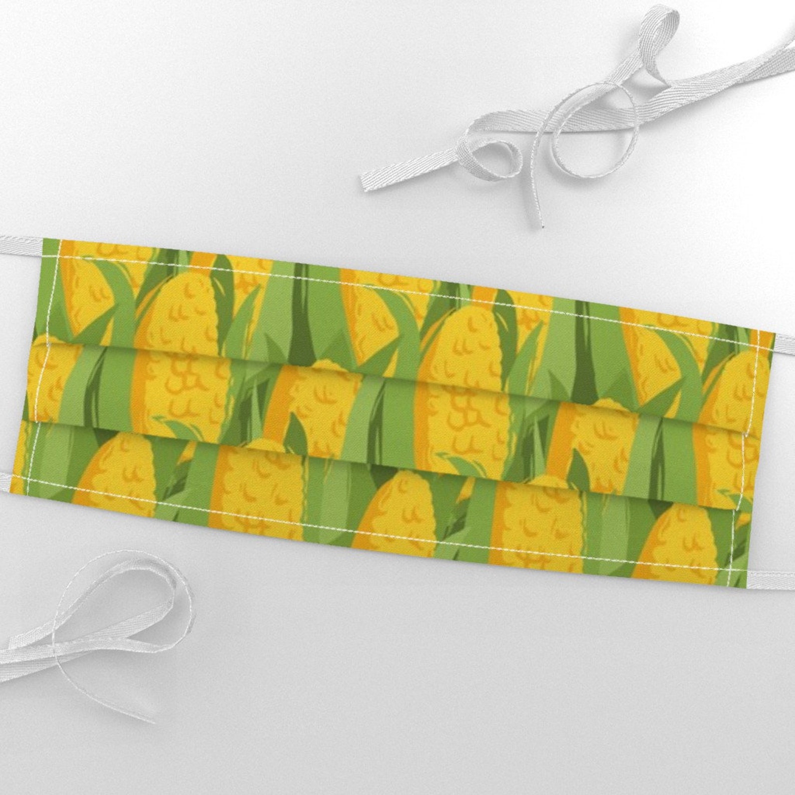 Corn Fabric Cornfield by Storylinecaroline Corn Cobb | Etsy