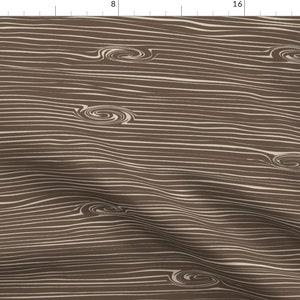 Woodgrain Fabric Woodgrain / Brown&tan Custom Fabric by - Etsy