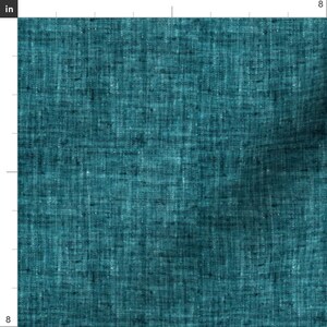 Solid Fabric Fable Textured Solid teal by Nouveau Bohemian Solid Cotton Fabric by the Yard With ...