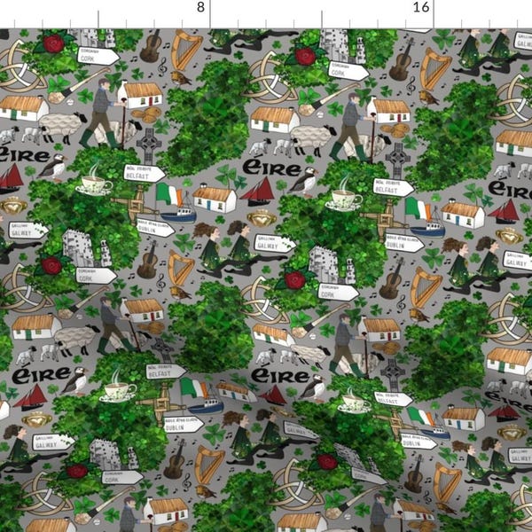 Irish Fabric - Etsy