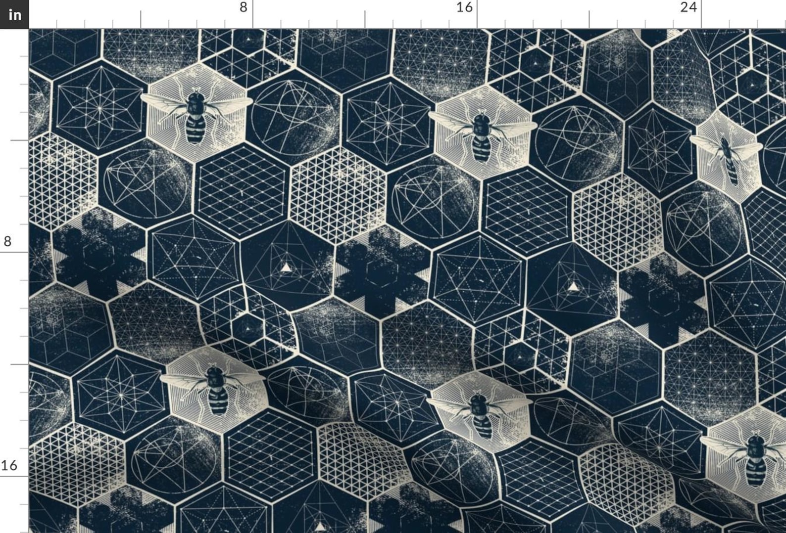 Hexagon Fabric - the Honeycomb Conjecture by Strange Phenomena ...