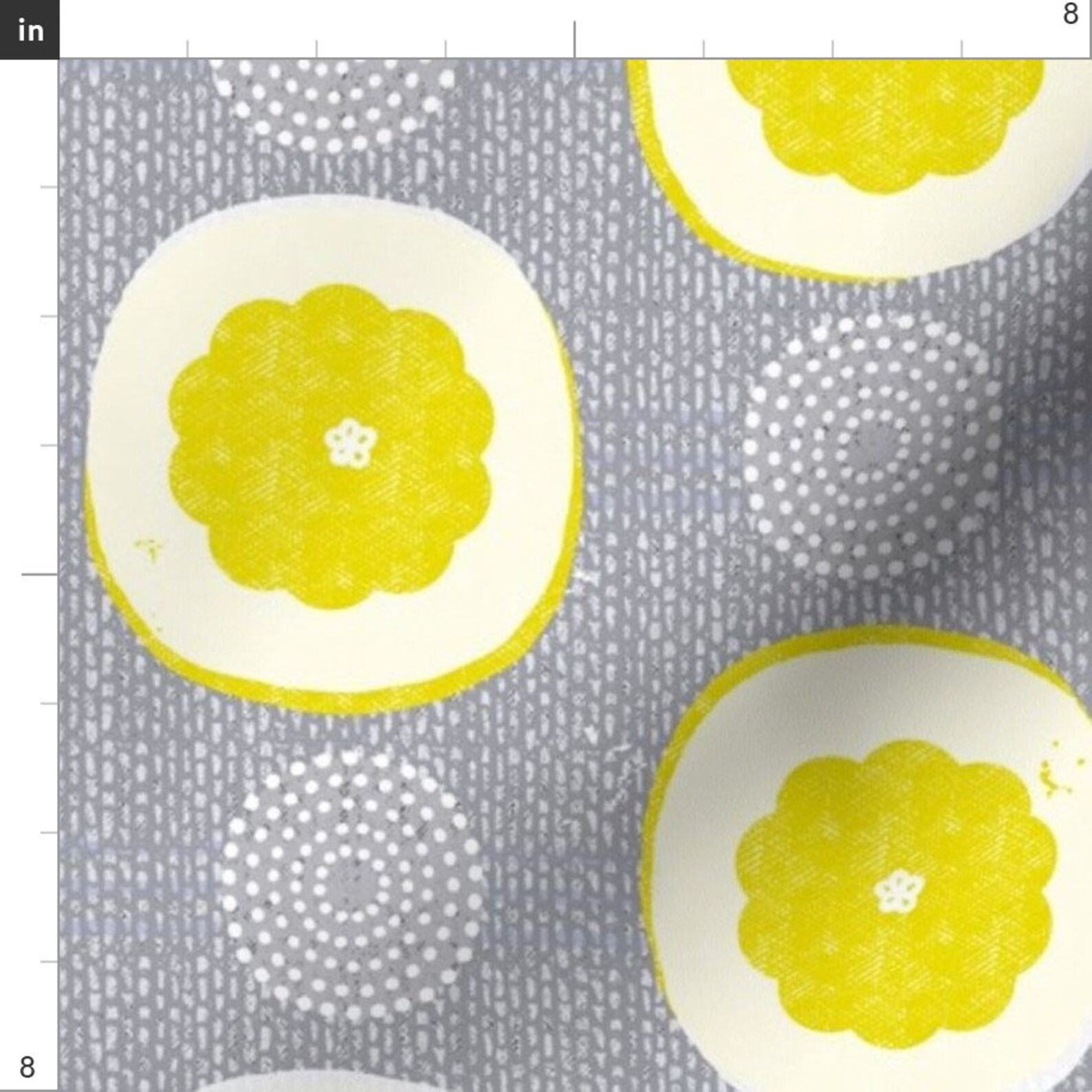 Retro Lemon Fabric Almost Lemonade by Ottomanbrim Retro - Etsy