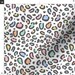 Animal Print Fabric Pastel Rainbow Leopard Print Fabric by - Etsy
