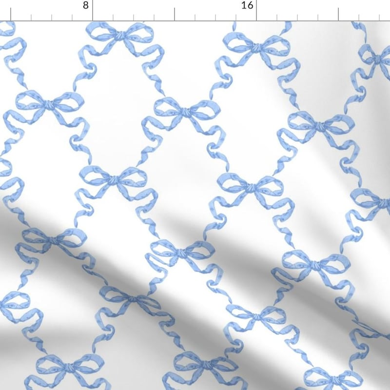 Waverly Blue Fabric - Etsy