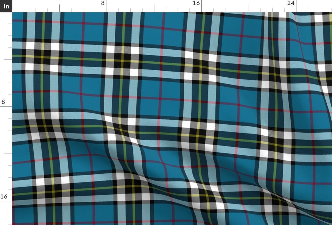Plaid Fabric Thompson Mactavish Tartan by Weavingmajor Thomson Tartan ...