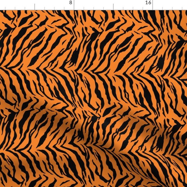 Tiger Stripe Fabric - Etsy
