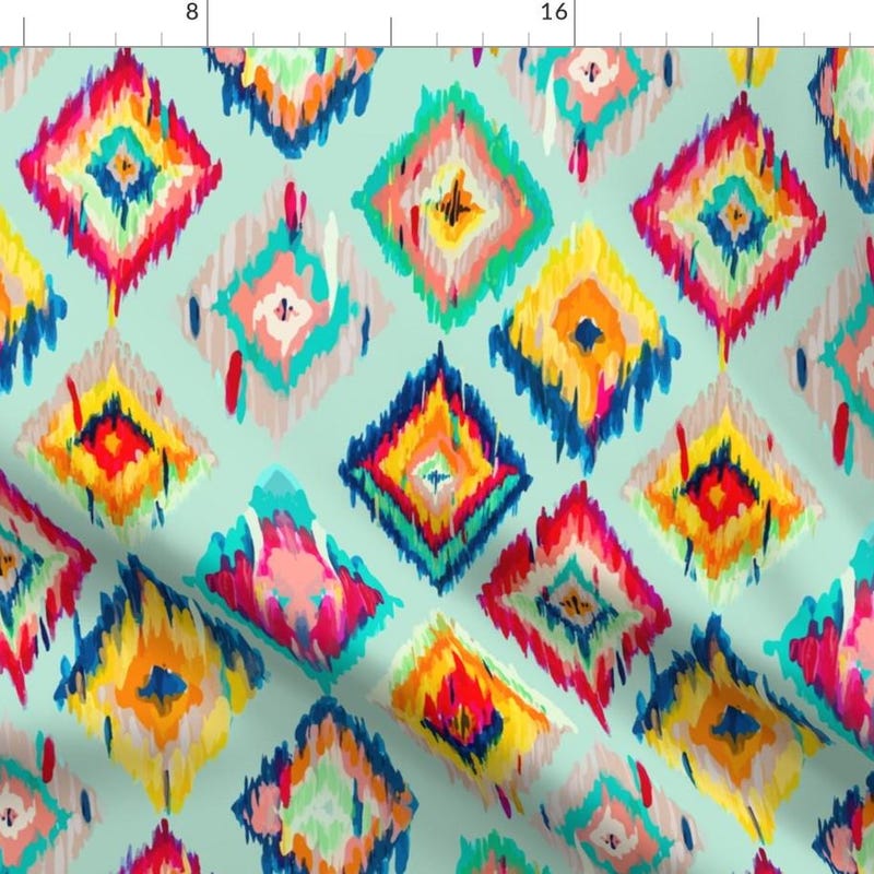 Ikat Painting - Etsy