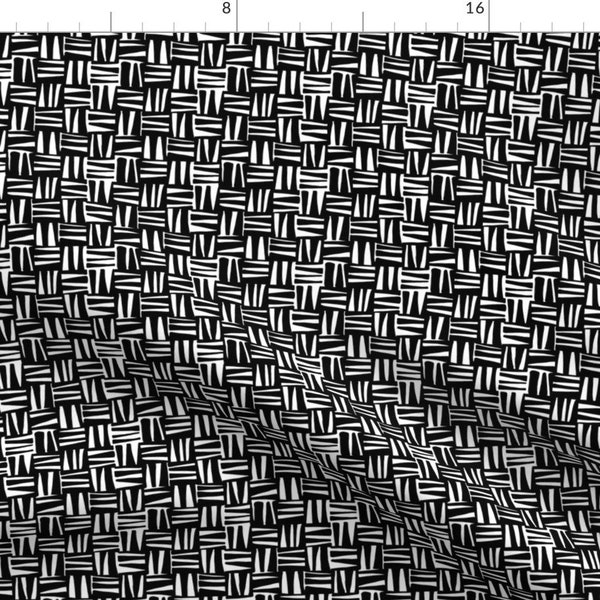 Crosshatch Fabric - Etsy