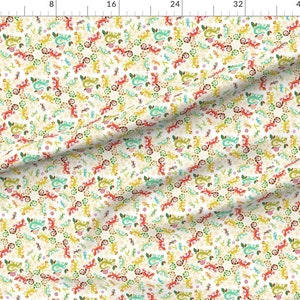 Lizard Fabric Dizzy Lizards by Creativetaylor Lizard Gecko - Etsy