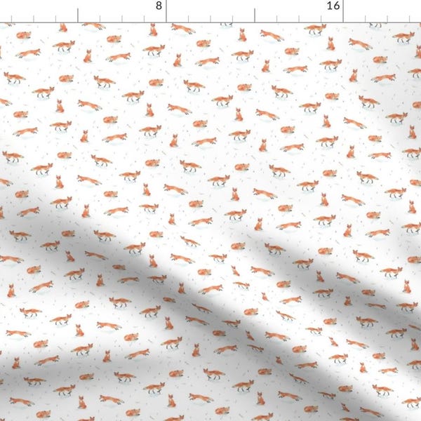Fox Fabric - Etsy