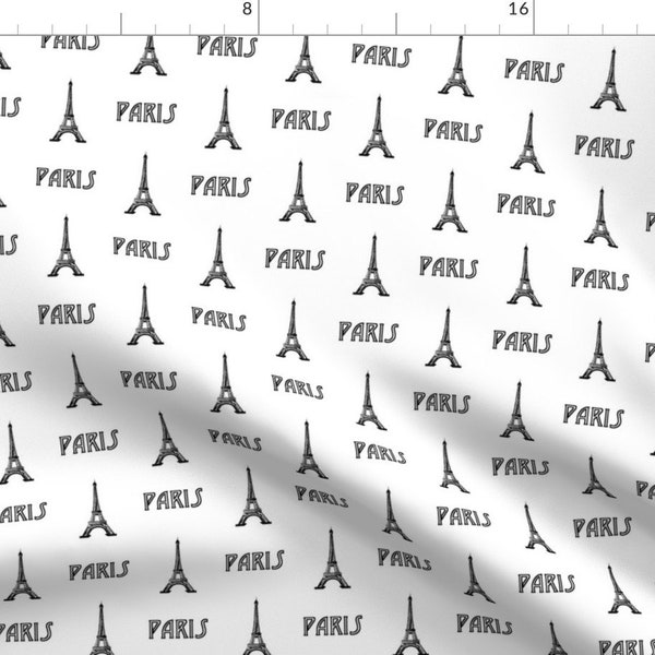 Paris Fabric - Etsy