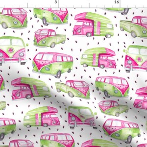 Watermelon Vans Fabric Watermelon Bus by Gingerlique Summer - Etsy