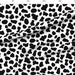 Cow Print Fabric Mooo Cycle Kisses Cow Spots by Bzbdesigner Black and ...
