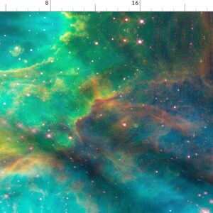 Nebula Fabric - Neb3 by Lemonadefish - Nebula Space Celestial Stars ...