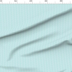 Chevron Fabric - Chevron Love Teal by Misstiina - Chevron Teal Arrow ...