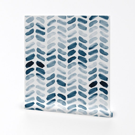Ombre Chevron Wallpaper