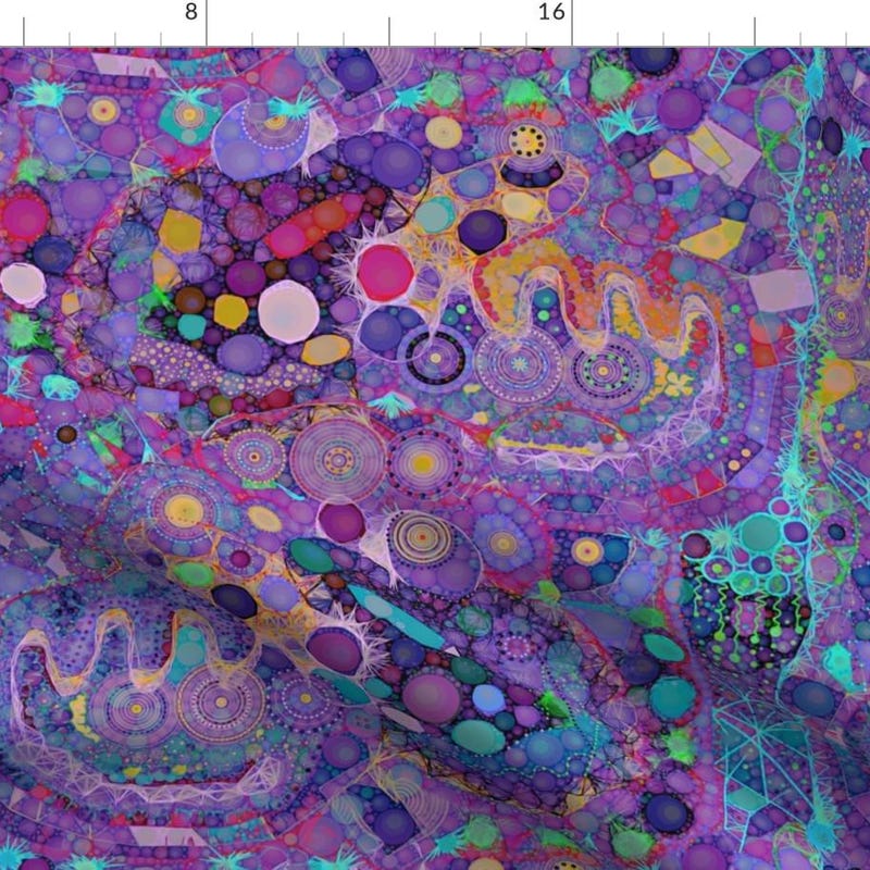 Purple Psychadelic Decor - Etsy