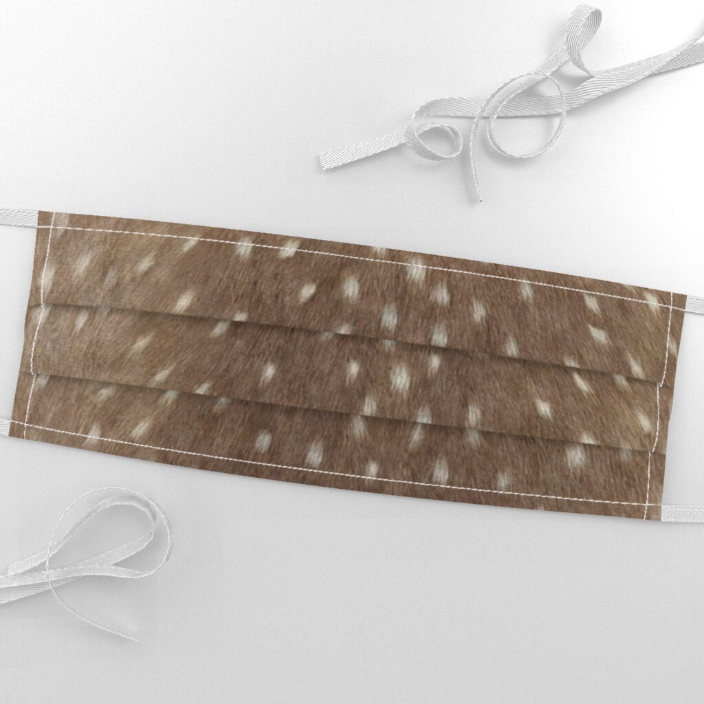 Deer Hide Print Fabric Soft Deer Hide Fabric by | Etsy