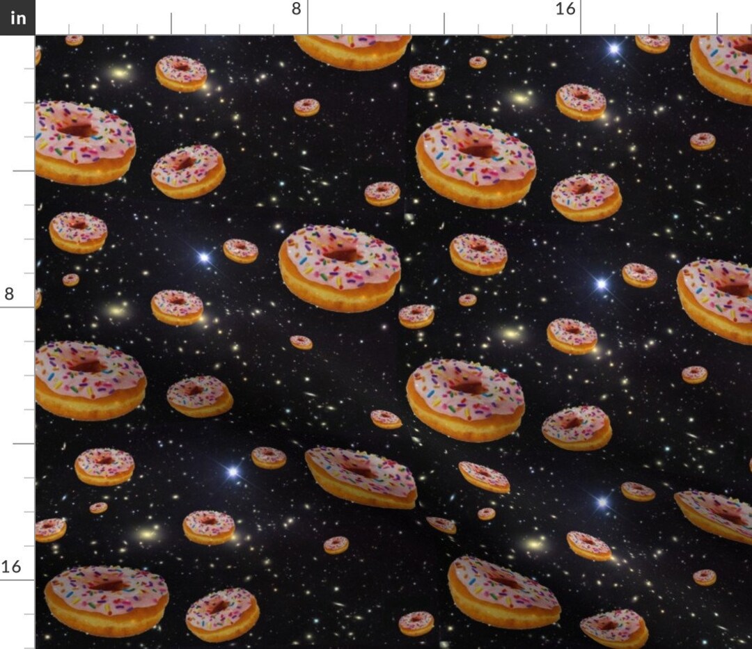 Space Donut Fabric Donut Galaxy by Sewoeno Stars Space - Etsy