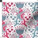 Heart Damask Fabric - Heart Damask by Chantal Pare - Abstract ...