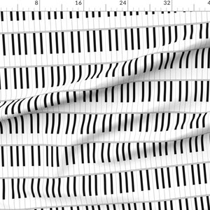 Keyboard Show Fabric 01920731 Pianoforte Keyboard Life-sized by Sef ...