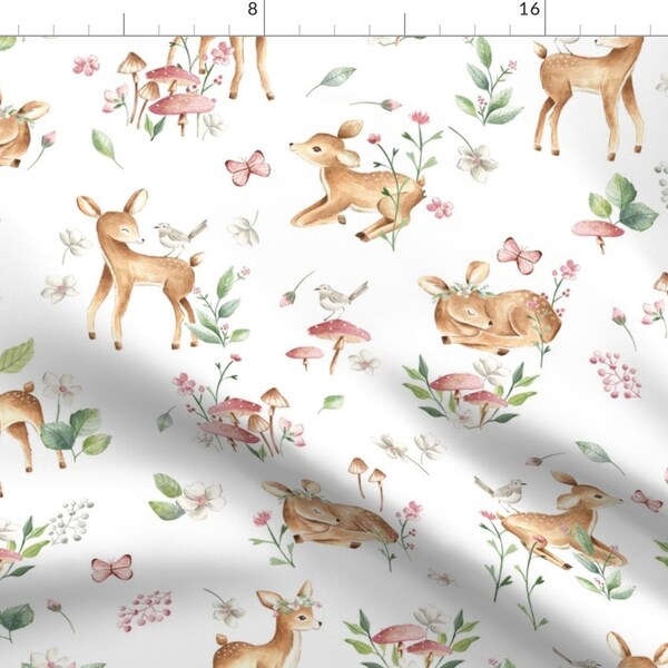 Deer Fabric - Etsy