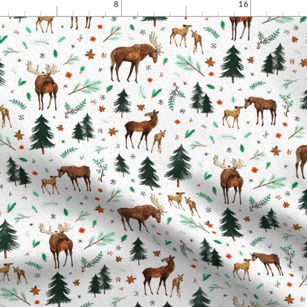 Moose Fabric - Etsy