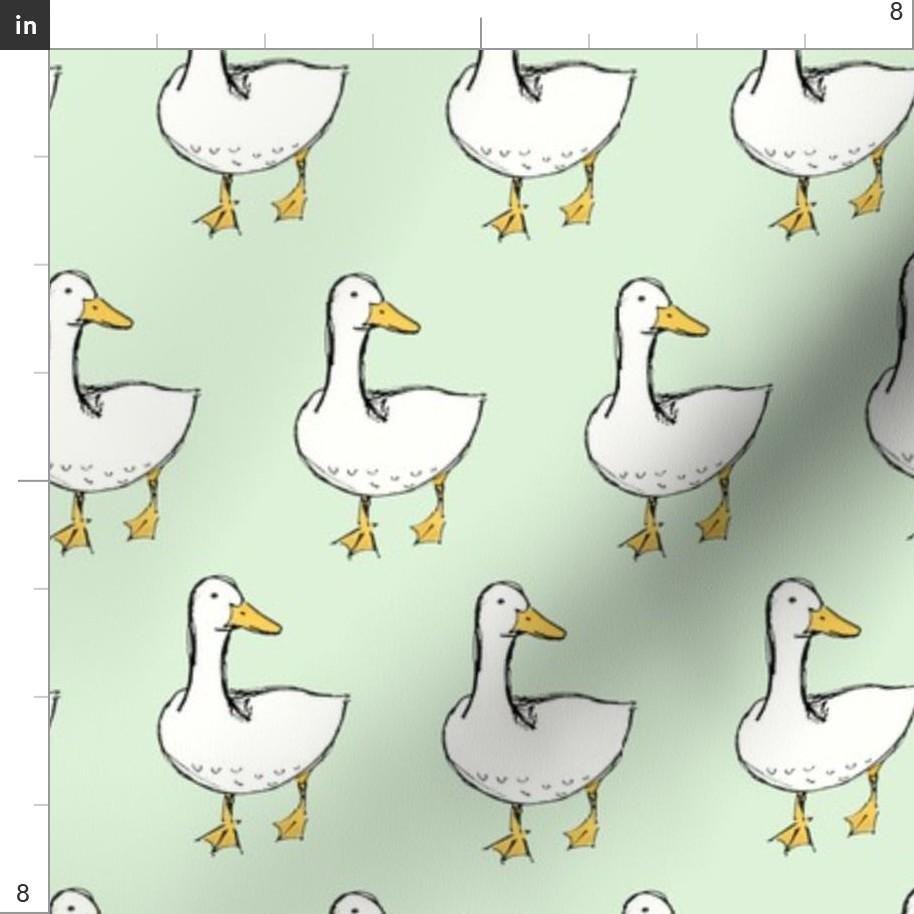 Duck Nursery Decor Fabric - Duck by Artistic Visual Designer - Duck ...