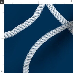 Nautical Ropes Fabric - Tangled Ropes by Nendo - Sailing Maritime ...