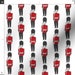 London Fabric London Soldier // Palace Guards Tourist England White by ...