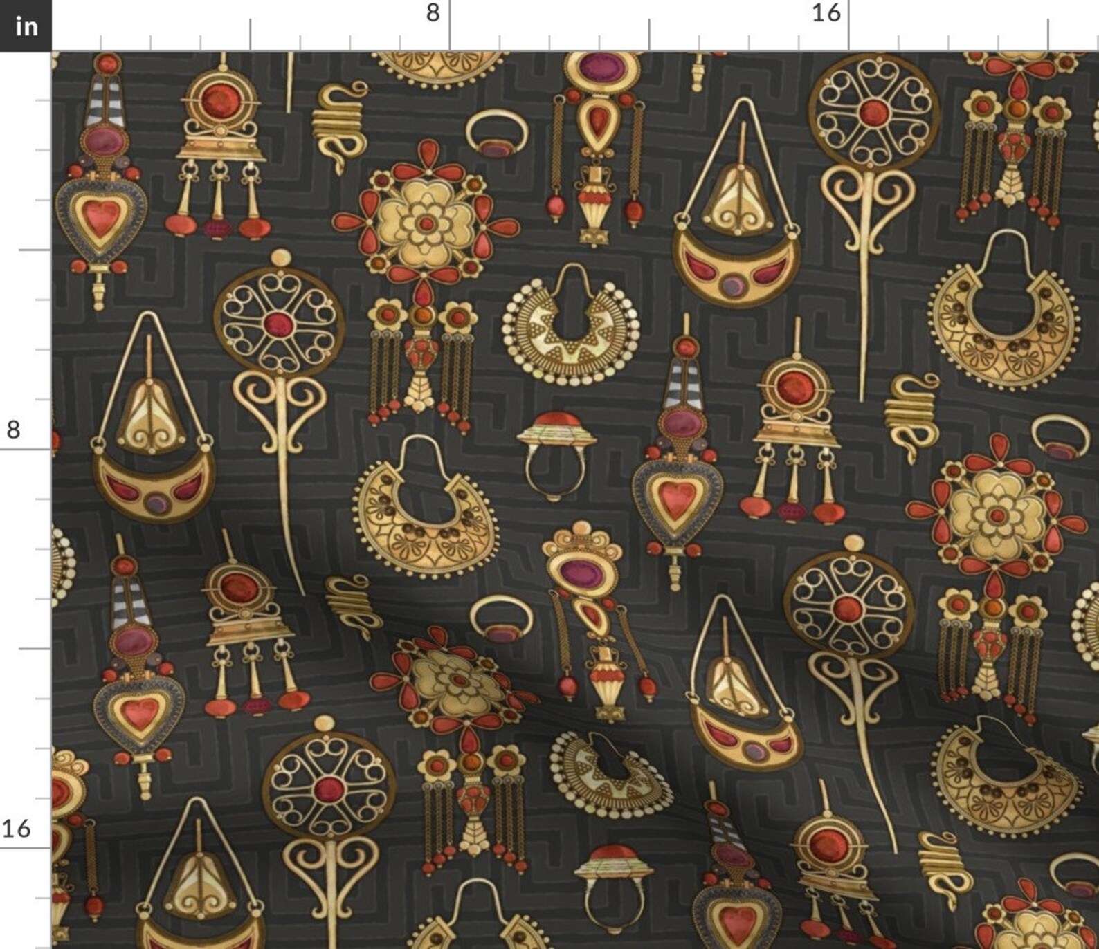 Greek Art Fabric Greek Carnelian Jewelry by Michaelzindell | Etsy