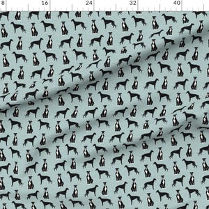 Greyhound Fabric - Greyhound Black Pet Quilt B Coordinate Nursery by ...
