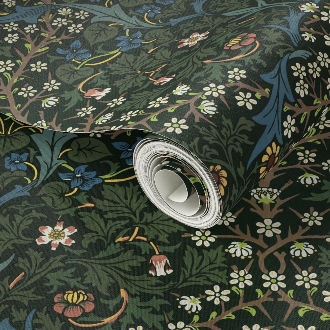 William Morris Peel-and-stick Wallpaper Sampler - Vintage Victorian ...