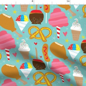 State Fair Fabric Fun Fair Food by Designs by Lisa K | Etsy