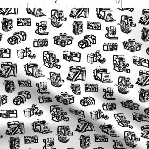 Camera Fabric - Etsy