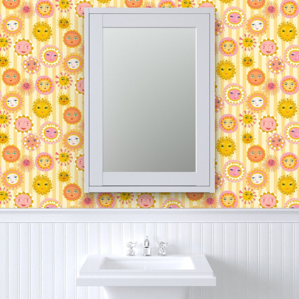 Sunny Days Wallpaper Everyday Sunshine by Miraparadies - Etsy