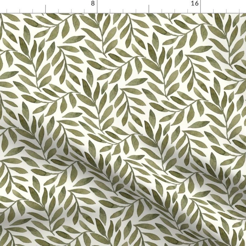 Green Fabric - Etsy