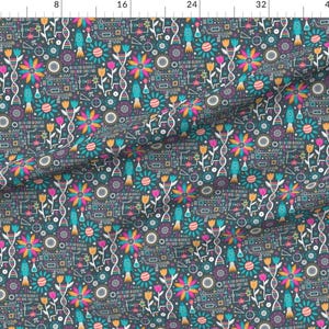 Colorful STEM Nerd Fabric Flowers and Stems by Robyriker Science ...