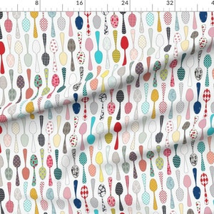 Funky Spoons Fabric Spoon Quilt by Juliesfabrics Spoon Kitchen Decor ...