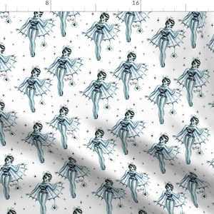 Goth Fabric - Black Widow Burlesque Doll - Small by Miss Fluff - Goth ...