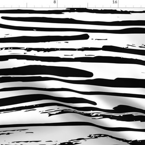 Black Rough Stripe Fabric Stripe Pattern by Peace_shop - Etsy