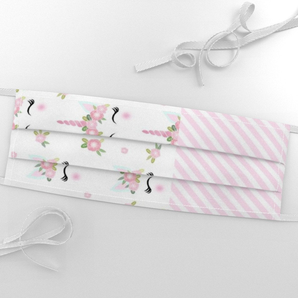 Unicorn Pink Cheater Quilt Fabric Unicorn Cheater Quilt | Etsy