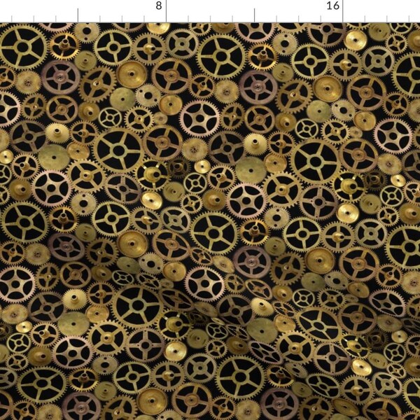Steampunk Fabric - Etsy
