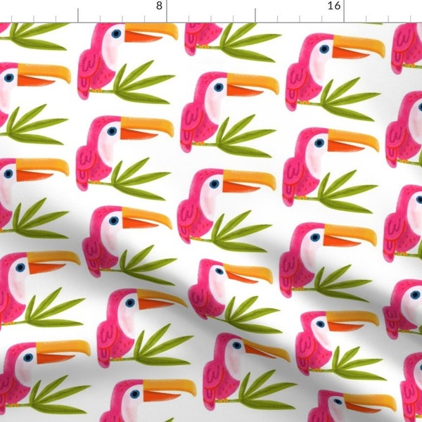 Toucan Fabric - Etsy
