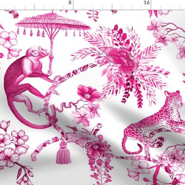 Pink Toile - Etsy