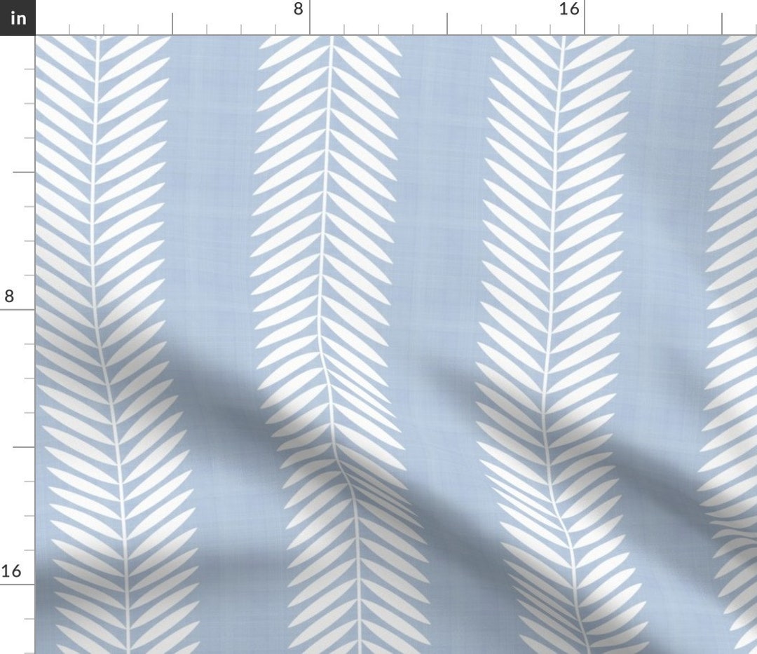 Garden Stripe Fabric Laurel Leaf Stripe by Danika_herrick ...